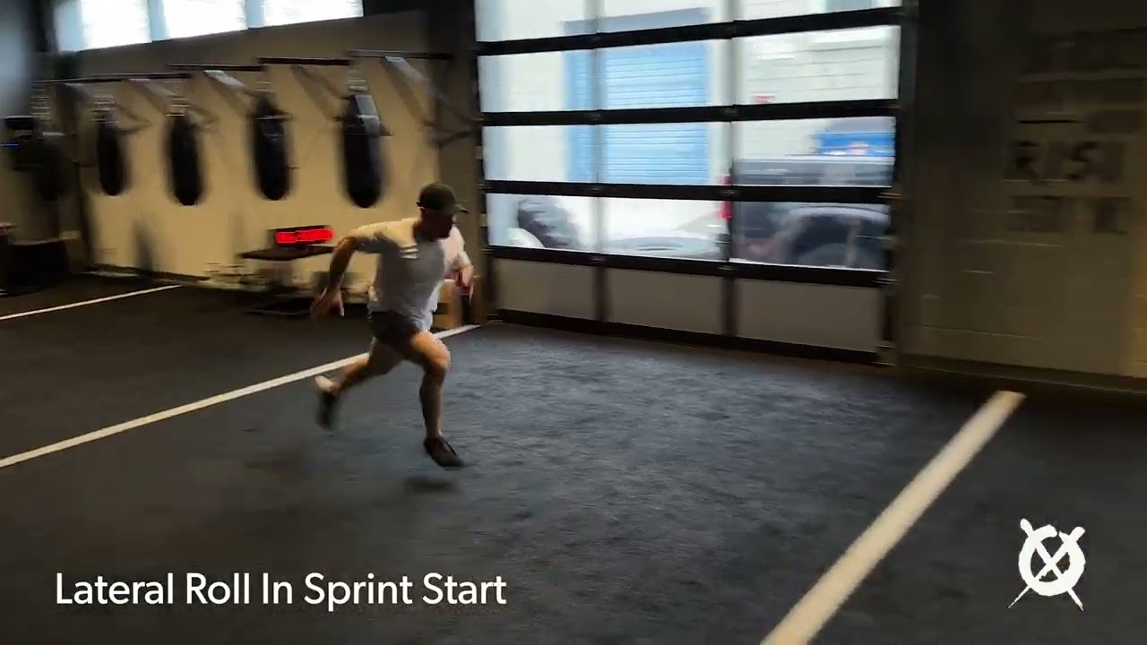 Lateral Half Kneeling Sprint Start